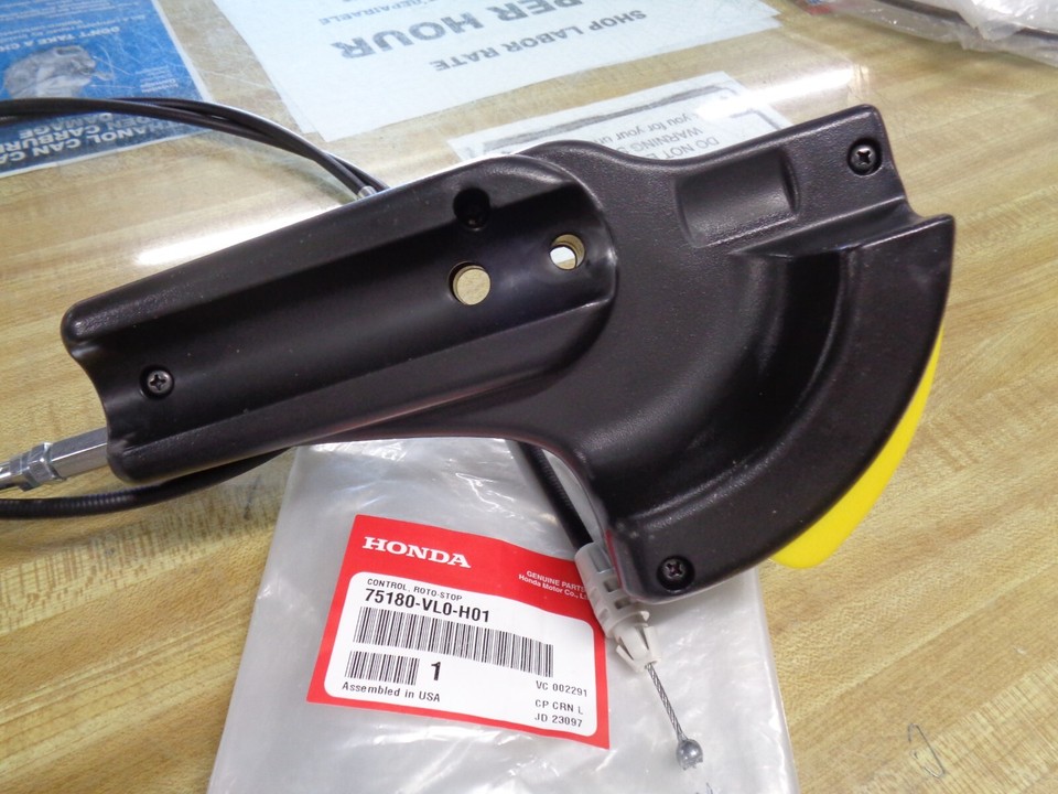 75180-VL0-H01 GENUINE HONDA ROTO STOP BLADE STOP CABLE HRR216 BY PART ...