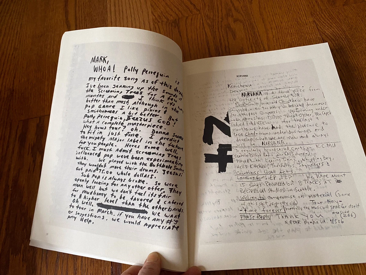 Kurt Cobain Journal Pages