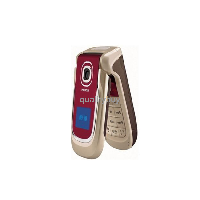 Original Nokia 2760 Red Black Flip Bluetooth MP3 Player FM Radio Cell ...