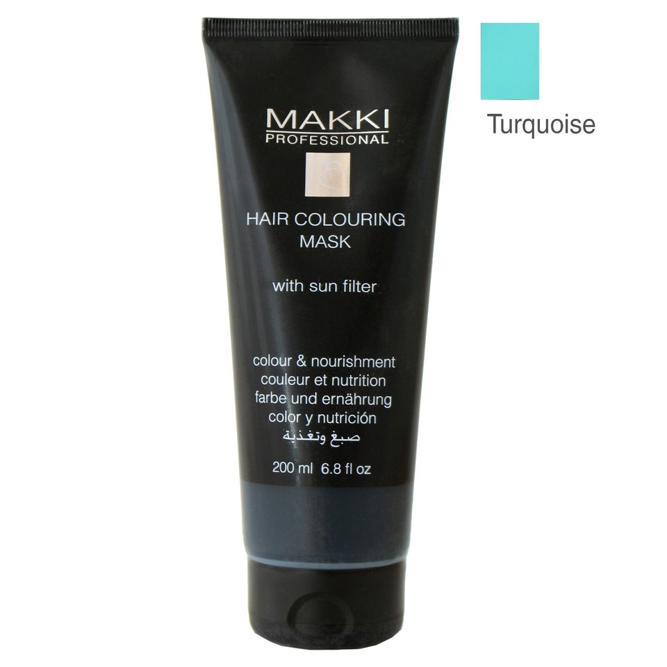 Grey Gray / Silver Makki Professional Semi Permanent Hair Colour Mask ...