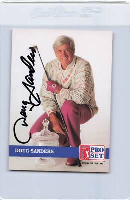 1992 Pro Set Golf #241 Doug Sanders Signed Auto *J8793 | eBay