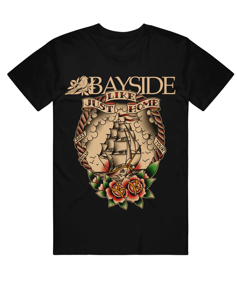 Bayside band black Unisex T-shirt short sleeve All sizes TA4938 | eBay