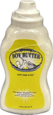 Boy Butter Original - Oil-Based Lubricant - 9 fl oz Squeeze Lube NEW ...