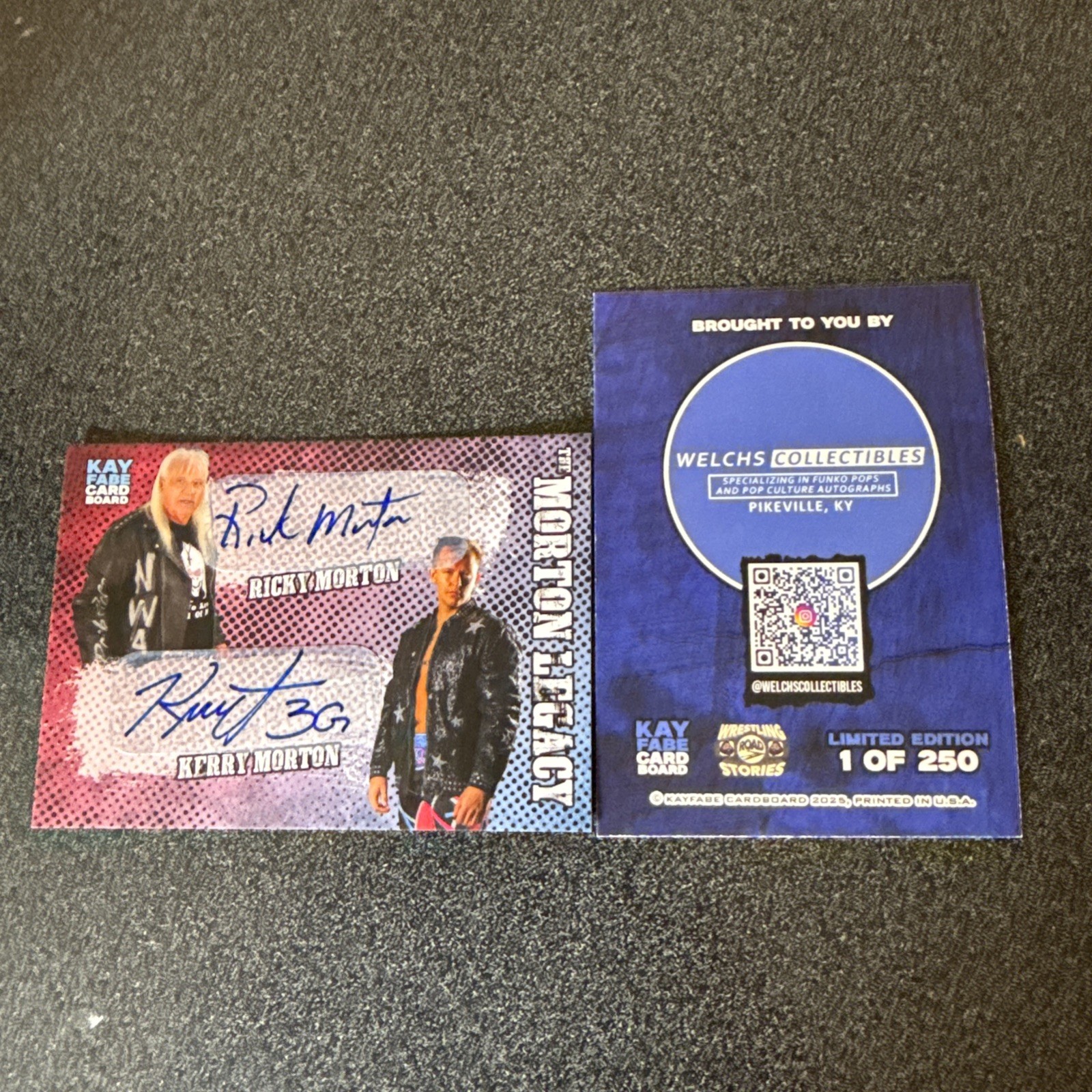 Ricky and Kerry Morton Dual Signed | eBay