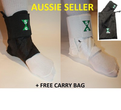 Quality Netball Ankle Guards (Brace) x 2 with Free Carry Bag ***SPECIAL ...