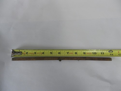 Vintage Antique Boxwood & Brass Fold Rule Ruler Measuring Stick (A10 ...