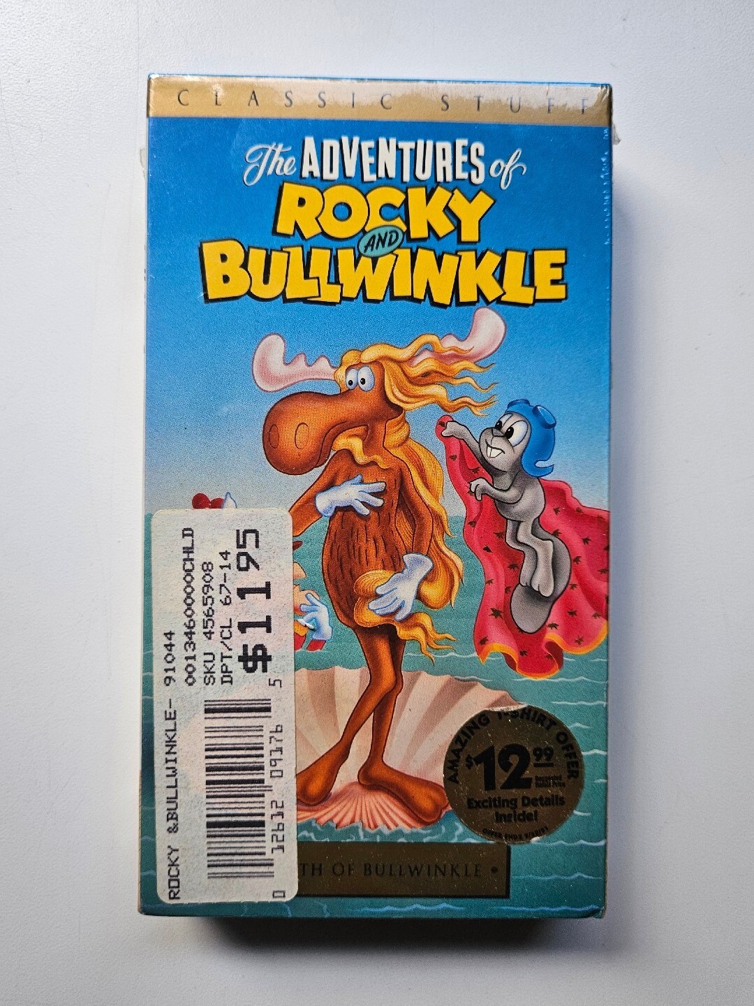 Vintage THE ADVENTURES of ROCKY AND BULLWINKLE Birth of Bullwinkle Vol ...