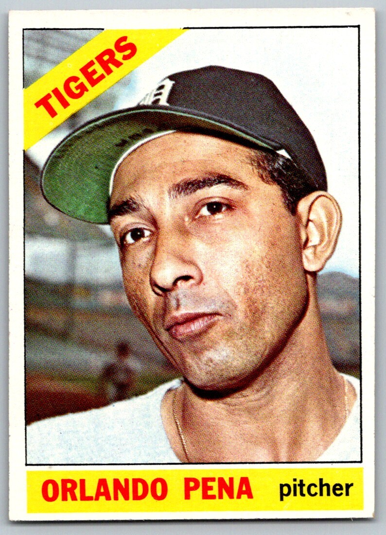 1966 Topps Orlando Pena Detroit Tigers #239 | eBay