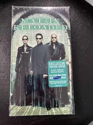 Matrix Reloaded (VHS, 2003) SEALED NEW 85392185139| eBay