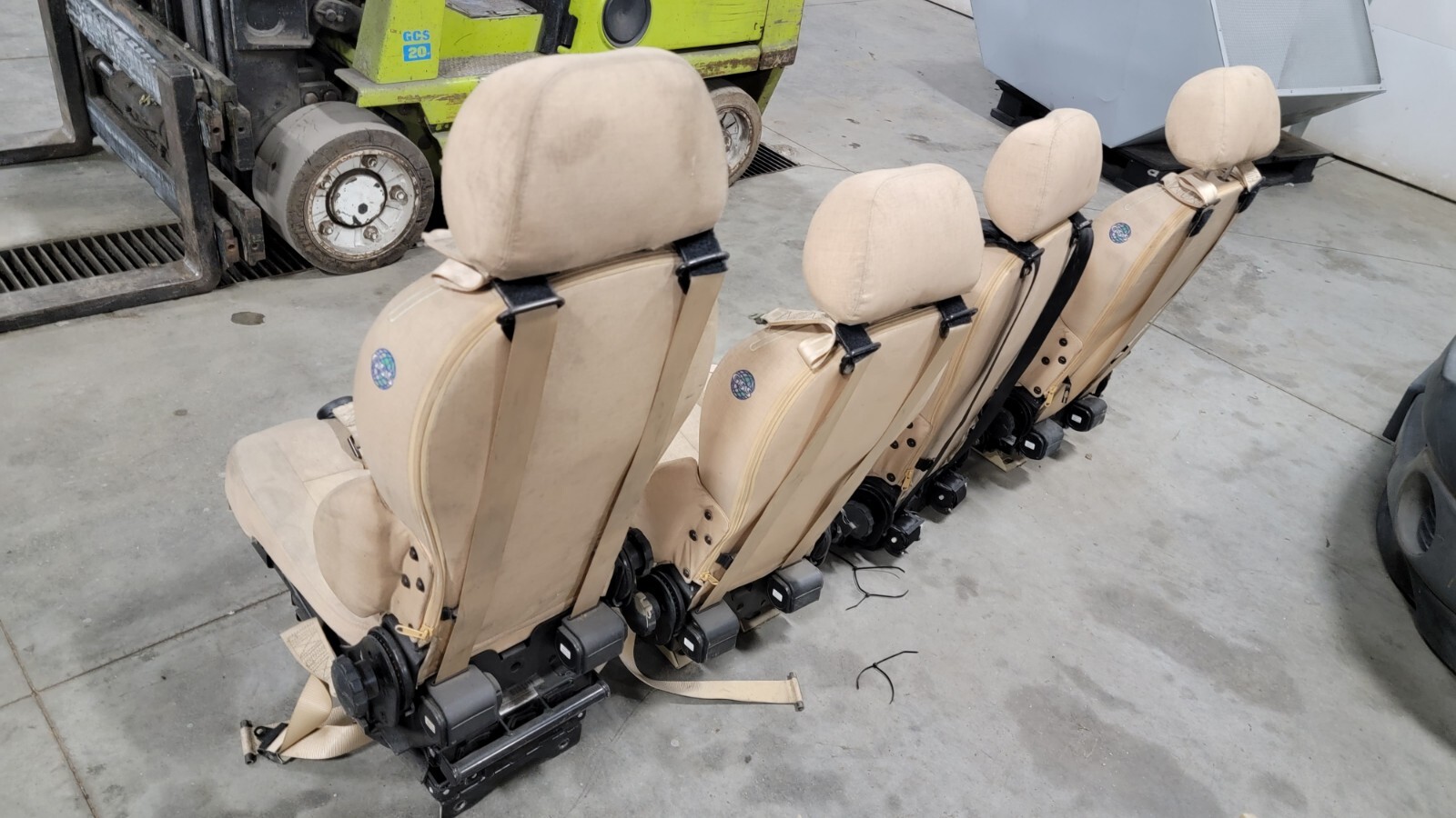 4x HMMWV Seats Seat MRAP GSS M988 Hummer Humvee M923 M939 MRZR MTVR ...