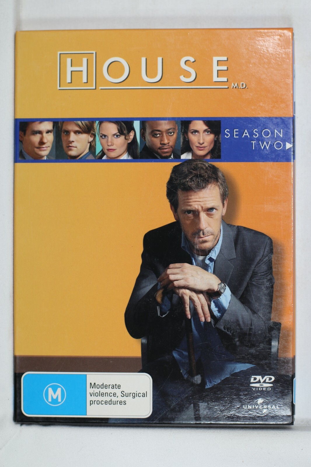 House MD : Complete Season 2 - Hugh Laurie (DVD, 6-Disc) Reg 4 Like New ...