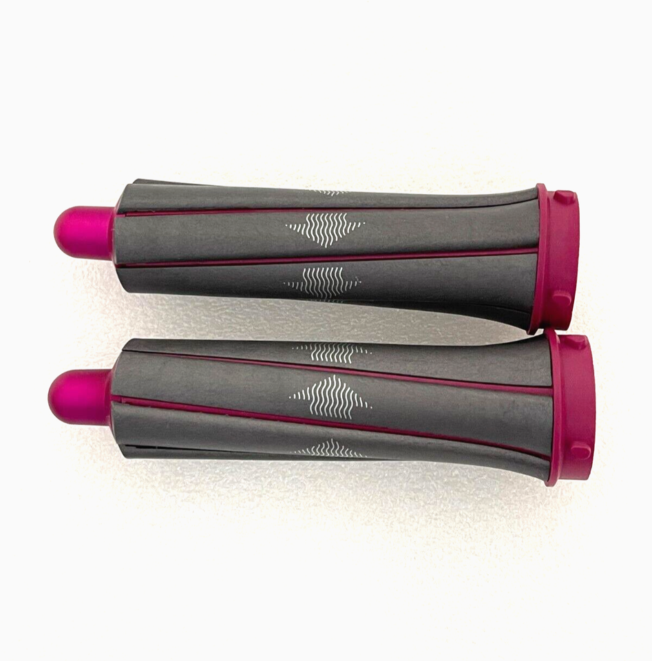 Dyson Airwrap Short Barrels 1.2" 2 Pack Hair Attachments Fuchsia LEFT ...