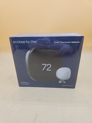 Ecobee Smart Thermostat Premium with SmartSensor EB-STATE6P-01 For Pro ...