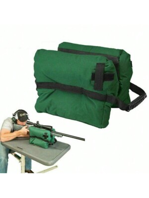 Unfilled Front Shooter's Gun Rest Sand Bags Rifle Shooting Bench Steady ...