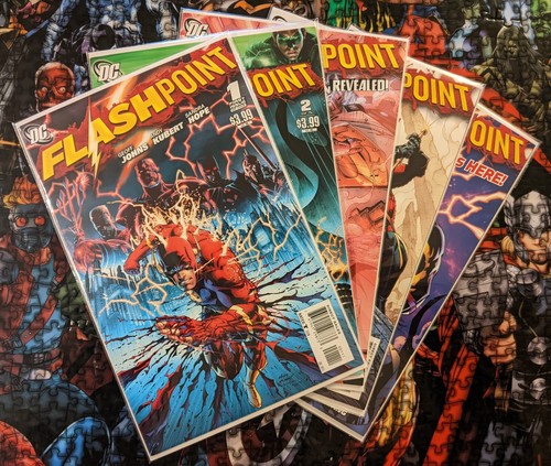 FLASHPOINT #1 #2 #3 #4 #5 COMPLETE 2011 DC COMICS (27Q) | eBay