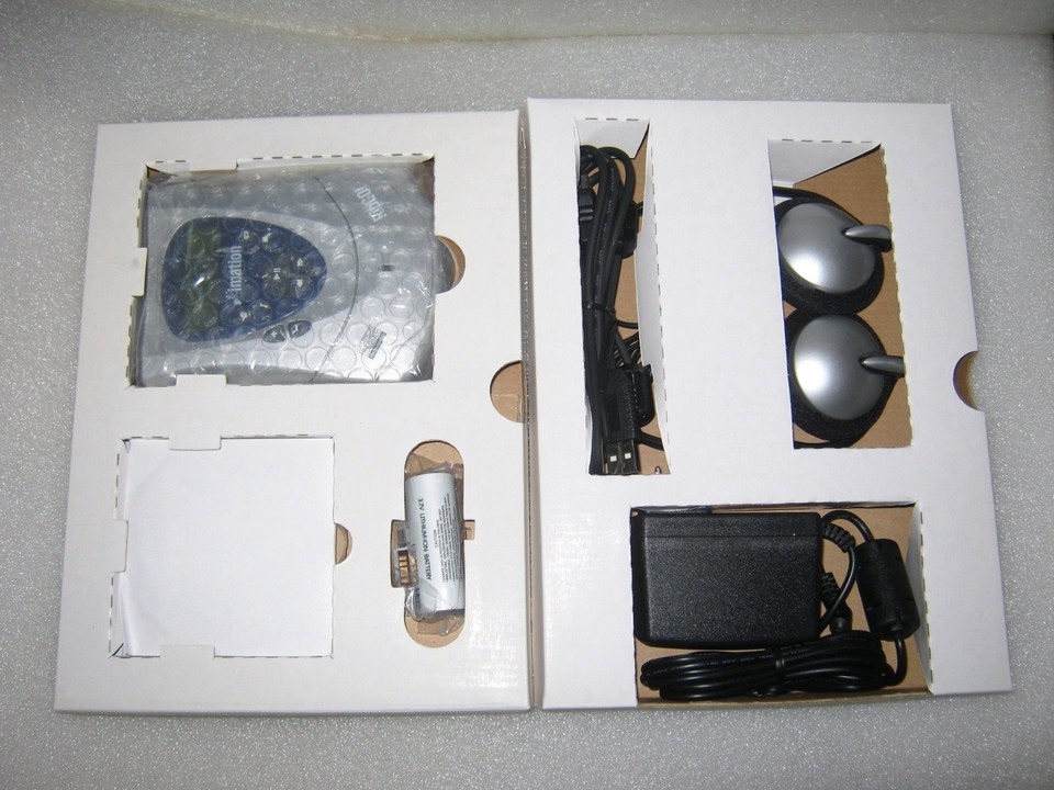 Imation RipGo MP3 WMA Player CD-R Burner; Mini-Disc Open Box With ...