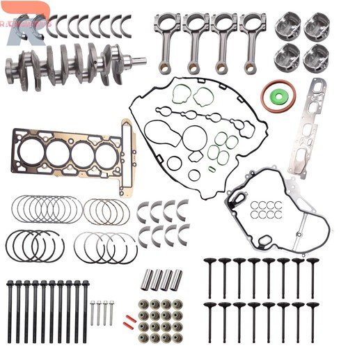 2.4L Engine Rebuild Piston Gasket Kit w/ Crankshaft Rods For Buick ...