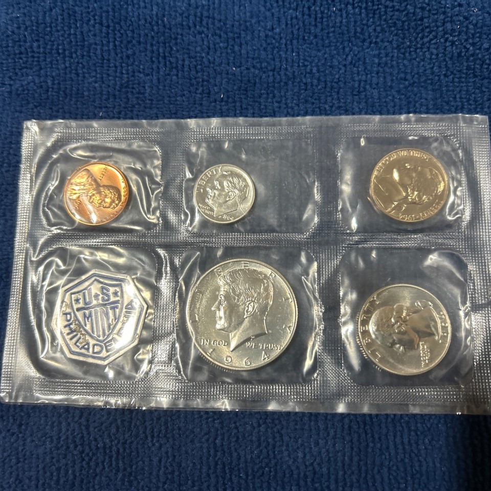1964 P US Uncirculated Proof Coin Set | eBay