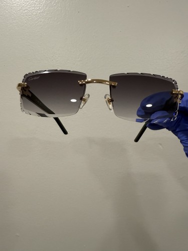 Cartier Buffalo Horn Buffs dimed purple tint | eBay