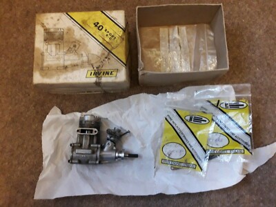 Irvine 40 engine RC model aeroplane boat car nitro glow plane aircraft ...