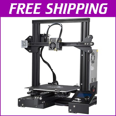 DIY Creality Ender 3 3D Printer - Compact, Open Source, Resume Feature ...