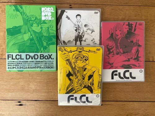 FLCL DvD BoX 3 Discs and DvD Book & DVD'S 1-3 THE DIGITAL ANIMATION BY ...