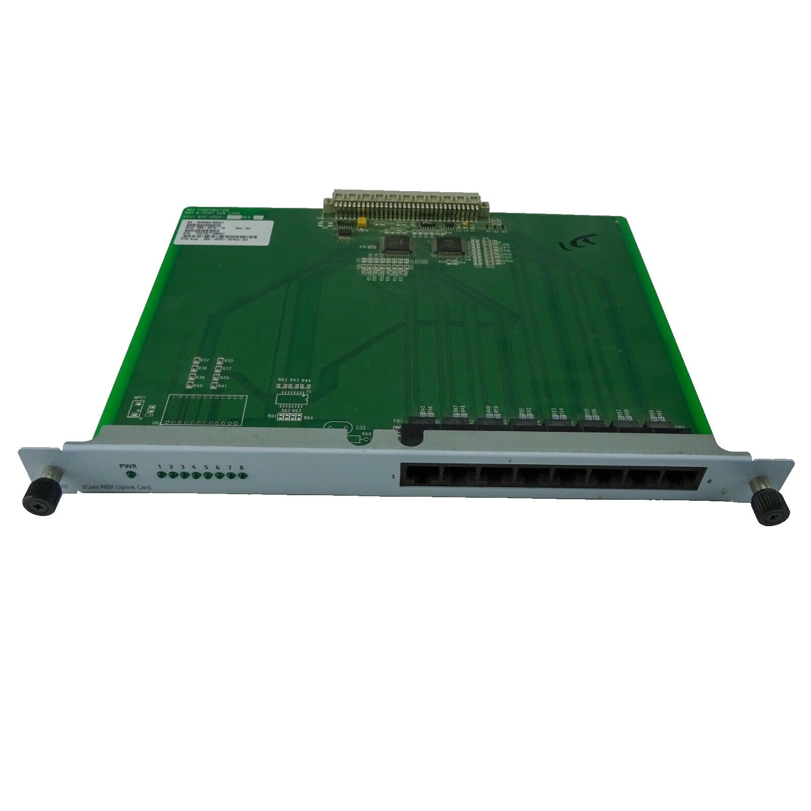 3Com 3C10370 Uplink Card NBX 8 Port Hub Card | eBay