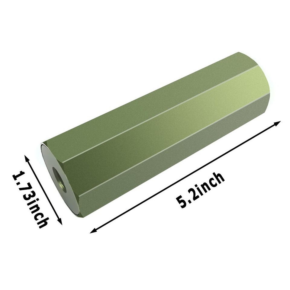 Lightweight Compact 14 Reverse Thread Octagonal Silencer for 416/SLR ...