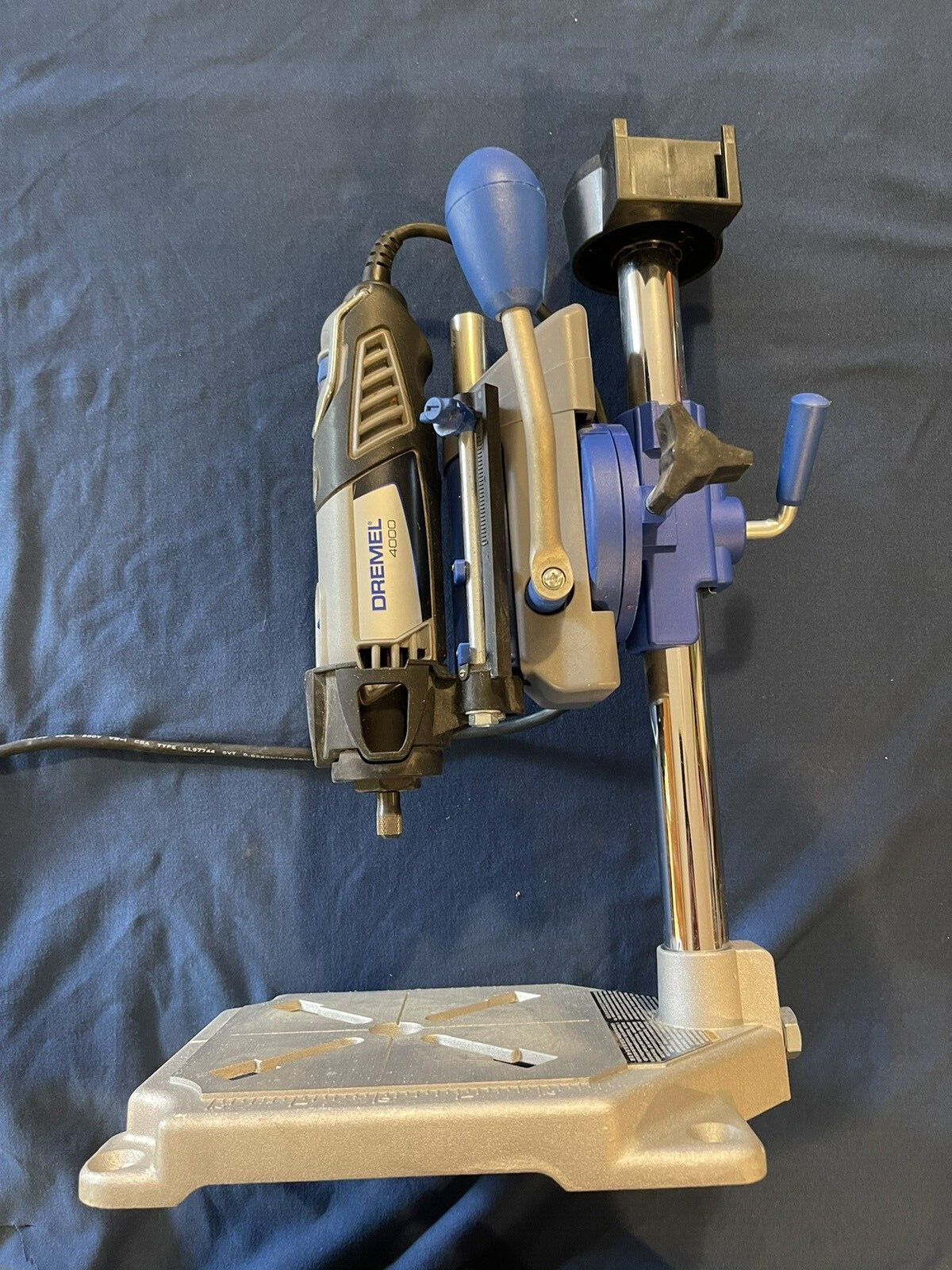 Dremel 4000 With 220-01 Rotary Tool Drill Press Work Station | eBay