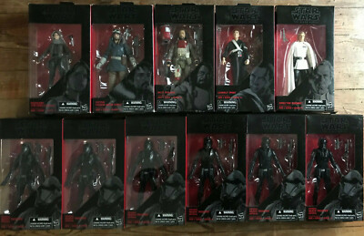 Hasbro Star Wars The Black Series Rogue One Set | eBay