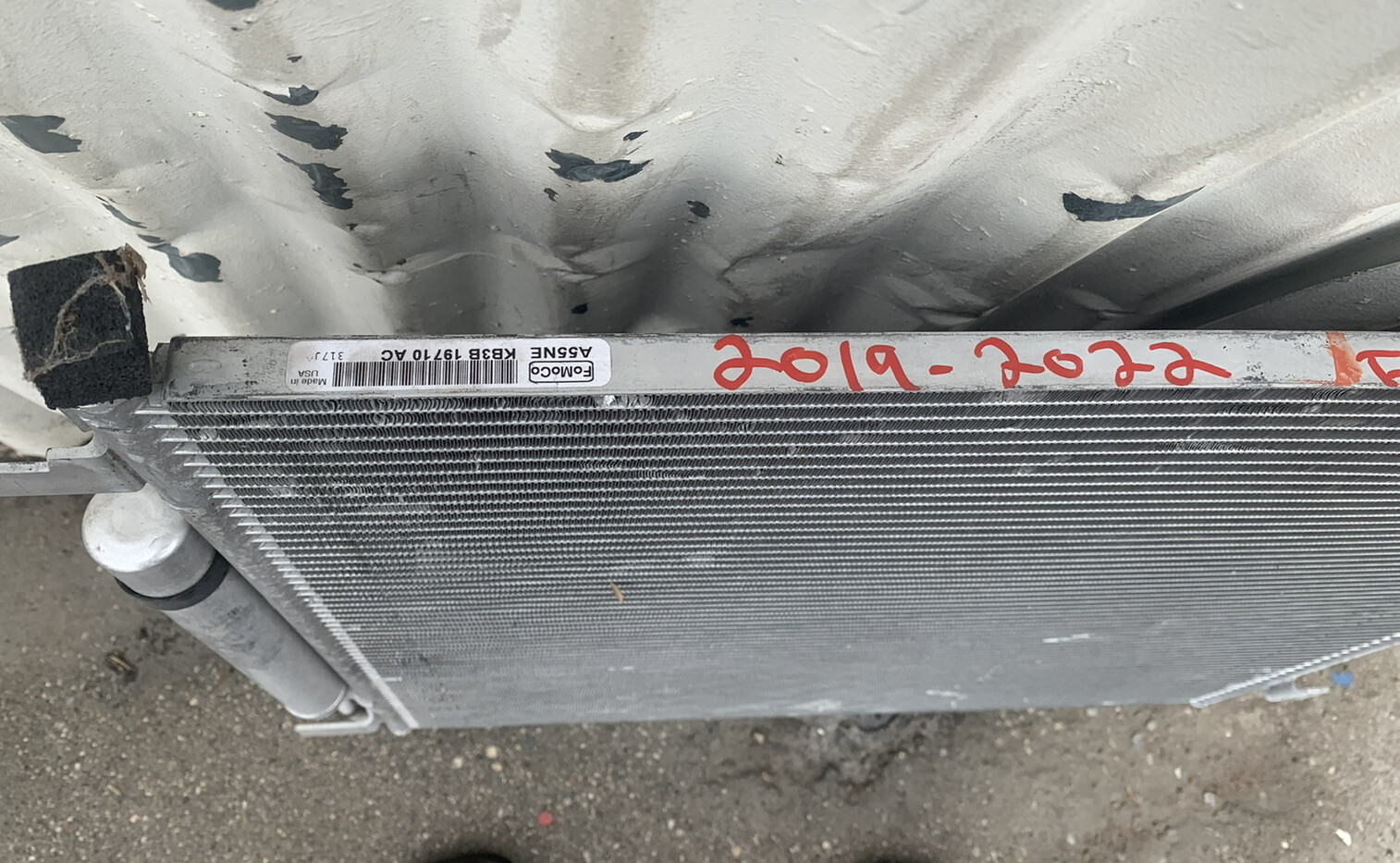 2019- 2022 Ford ranger ac condenser Used OEM. 1-KK | eBay