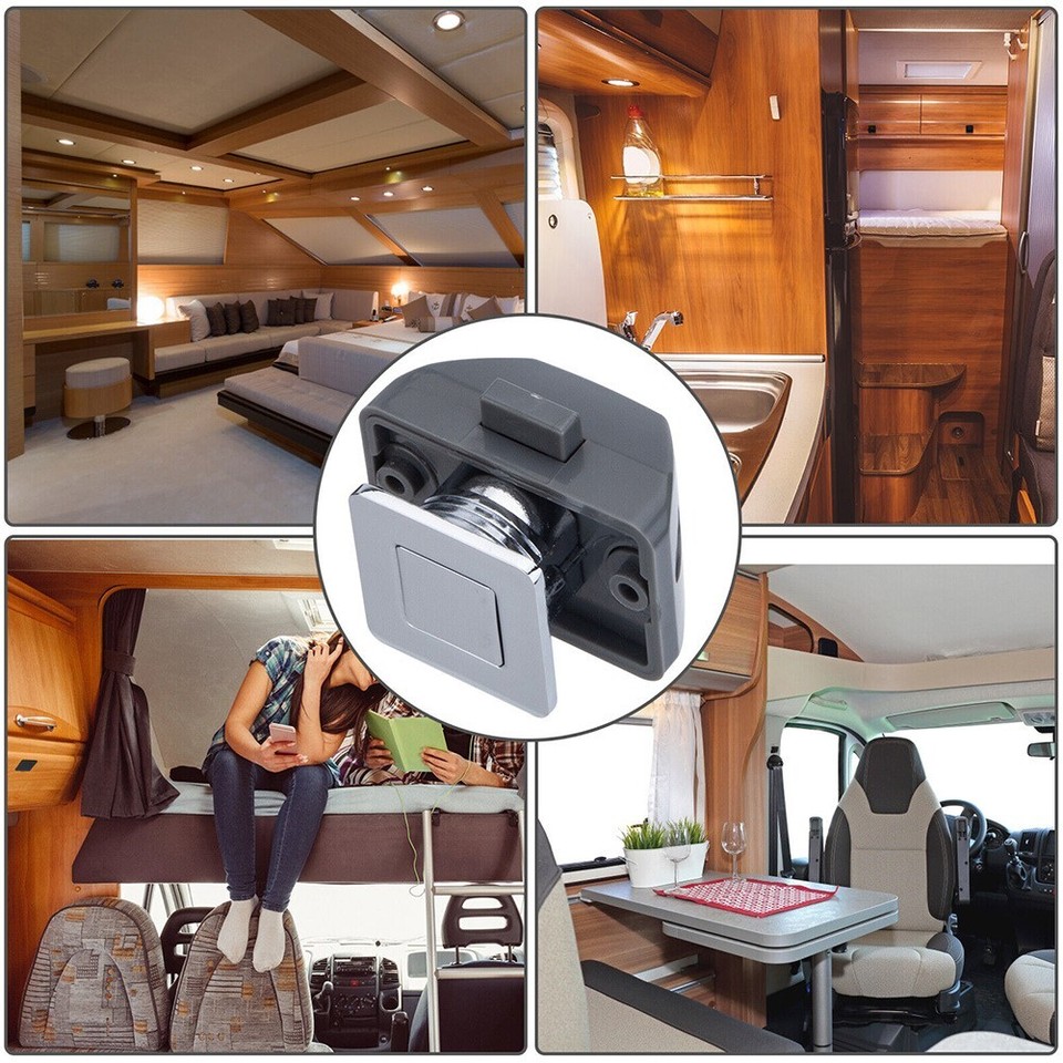 Zinc Alloy Push Button Motorhome Cabinet Lock for Cupboards and ...