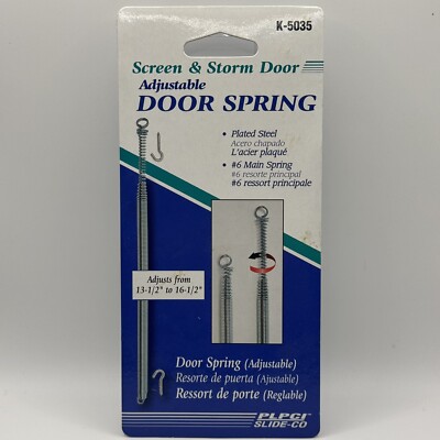 Adjustable Storm/Screen Door Spring | eBay