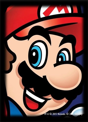 10x Mario Super Mario Protector sleeve Store Protect Collectible Cards ...