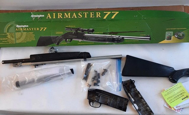 Remington AirMaster 77 Multi-Pump Pneumatic Pellet Air Rifle for sale ...