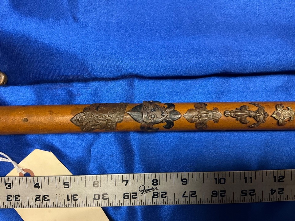 Boy Scout 1933 jamboree hiking stick walking stick cane | eBay