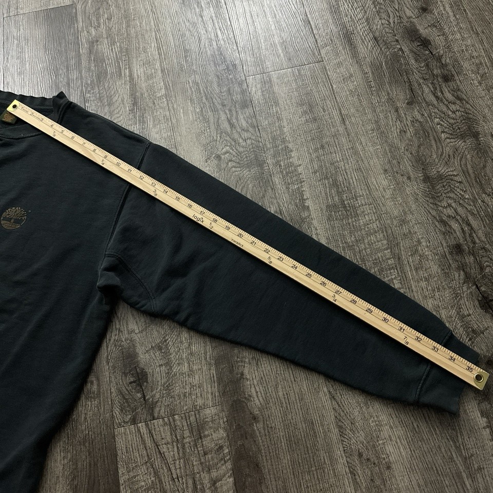 Vintage Timberland Sweatshirt Faded Black 2XL | eBay