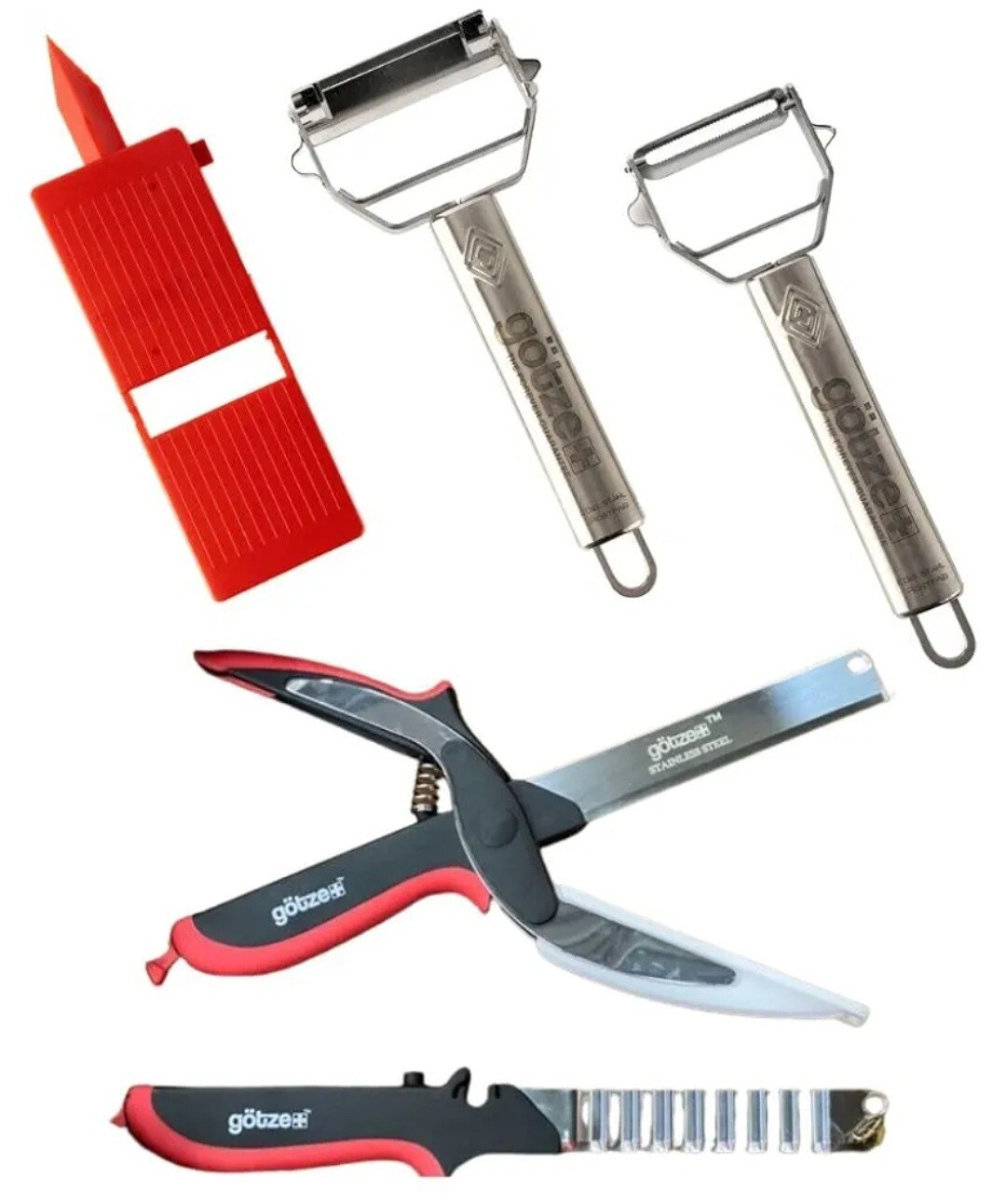 Gotze Peelers And Knife Set New! | eBay