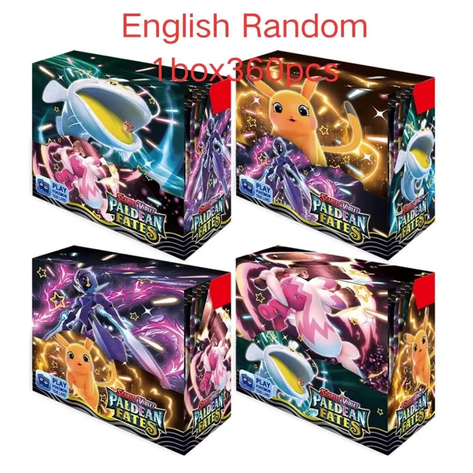360pcs Pokémon TCG Cards – Silver Storm, Obsidian Flame, Paradox Rift ...