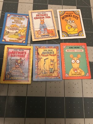 Arthur Goes to the Library Game Memory Match Milton Bradley 1996 Pieces ...