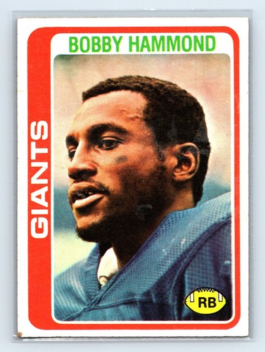 1978 Topps Bobby Hammond Baseball Card New York Giants | eBay