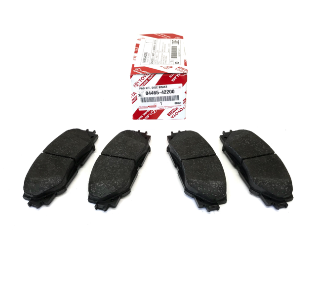 0446542200 Genuine Toyota PAD KIT, DISC BRAKE, FRONT 04465-42200 | eBay