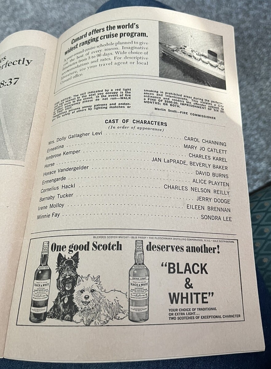 Alice Playten Hallo Dolly Hello, Dolly! (Original Broadway Production,