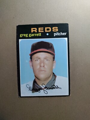 1971 Topps Baseball Card #377 Greg Garrett - read description | eBay