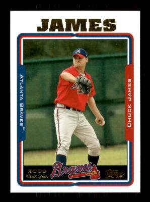 2005 Baseball Topps U&H Chuck James Atlanta Braves #UH301 FY RC | eBay