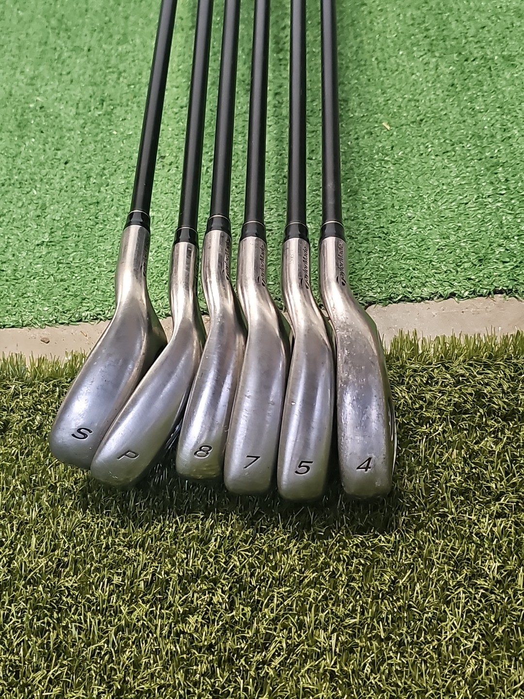 Taylormade RAC OS Partial iron set, 4,5,7,8,PW,SW with Senior Graphite ...