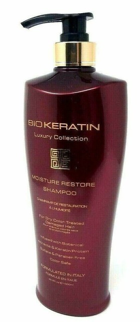 Bio Keratin Luxury Moisture Restore Color Shampoo Conditioner Duo 32 Oz ...