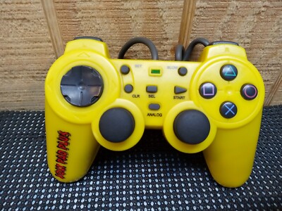 Jolt Pad Plus Yellow Wired Controller Only For PlayStation PS2 Console ...
