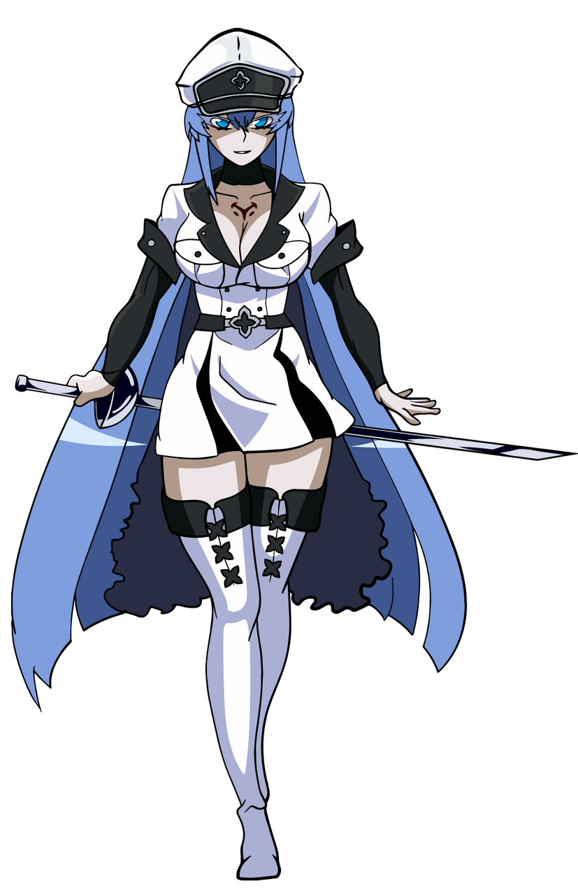 Esdeath Akame Ga Kill Weatherproof Anime Sticker 6" Car Decal | eBay