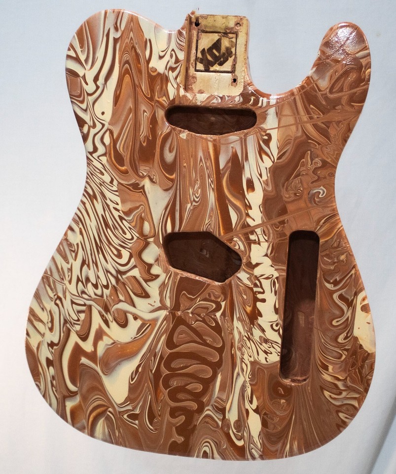 Telecaster Style Alder Guitar Body, Vintage American Specs custom paint ...